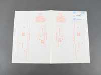 Genuine BMW - 01292317853 - SET OF TEMPLATES, DOOR, REAR (01-29-2-317-853)