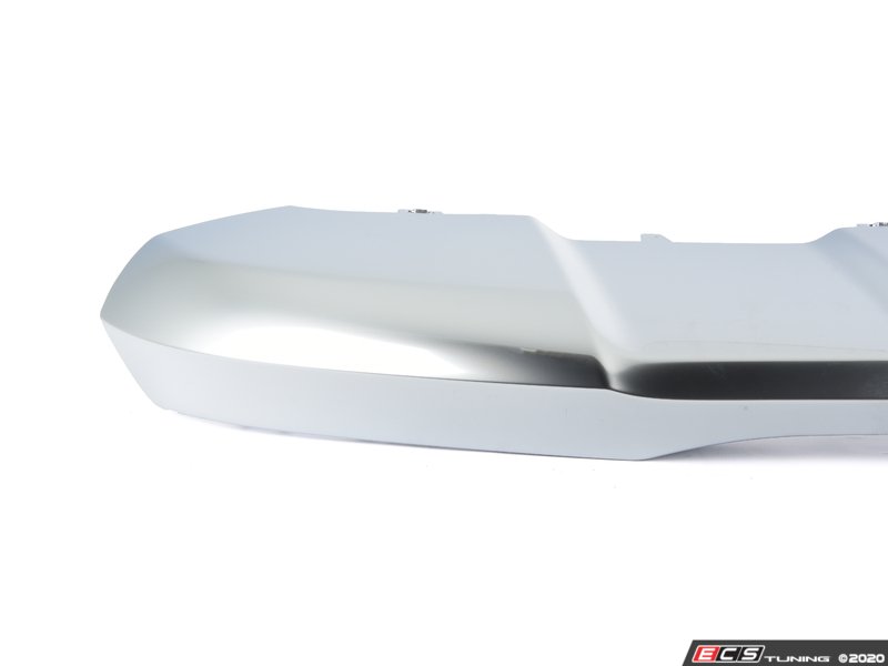 Genuine Mercedes Benz - 1668857825 - Front Bumper Lower Trim - Silver