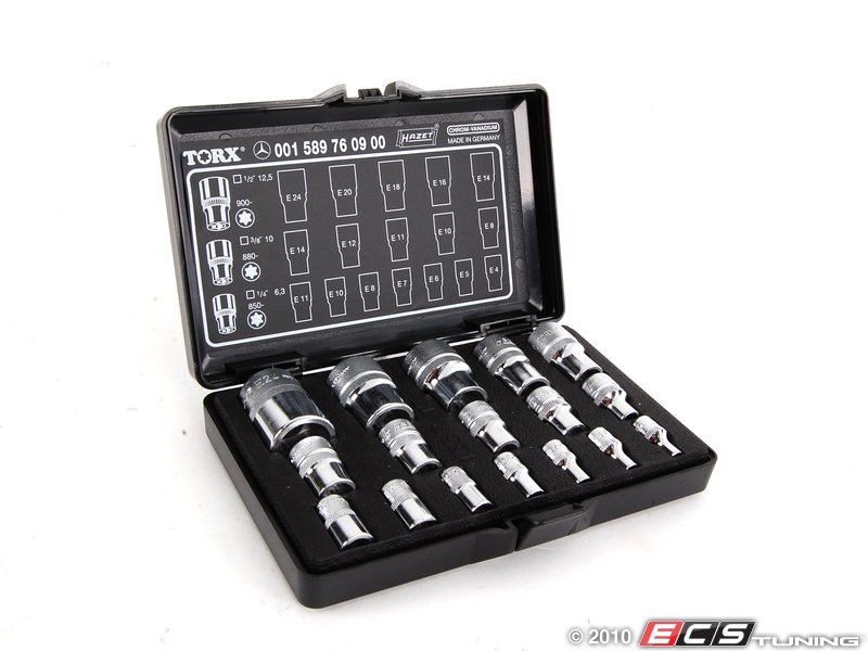 Genuine Mercedes Benz - 001589760900 - External Torx Socket Set - (NO ...