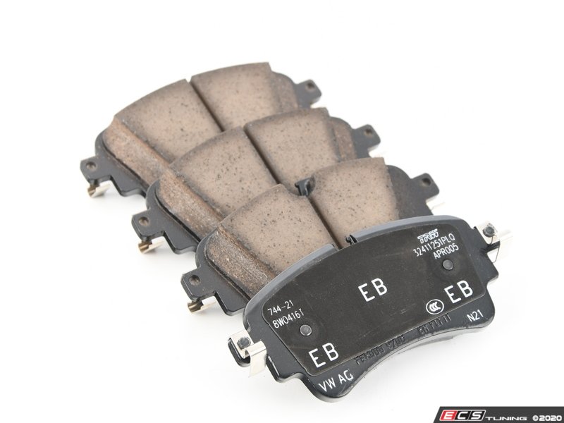 Genuine Volkswagen Audi - 8W0698451BE - Brake Pad Set (8W0 698 451 BE)