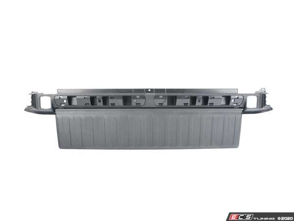 Genuine BMW - 51477377640 - Loading Sill Cover - Black (51-47-7-377-640)