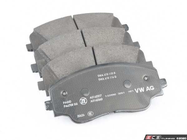 Genuine Volkswagen Audi - 5WA698151M - BRK LINING (5WA 698 151 M)