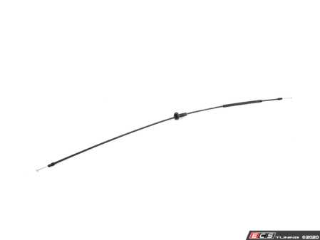 Genuine BMW - 51237313782 - Hood Release Cable - Rear (51-23-7-313-782)