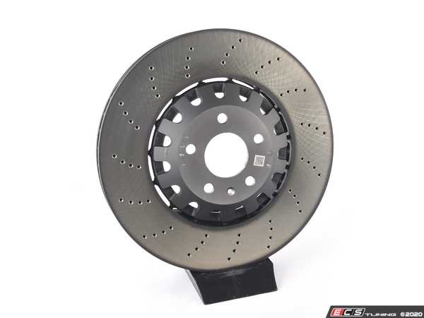 Genuine Volkswagen Audi - 4M0615301AM - Front Cross-Drilled Brake Disc ...