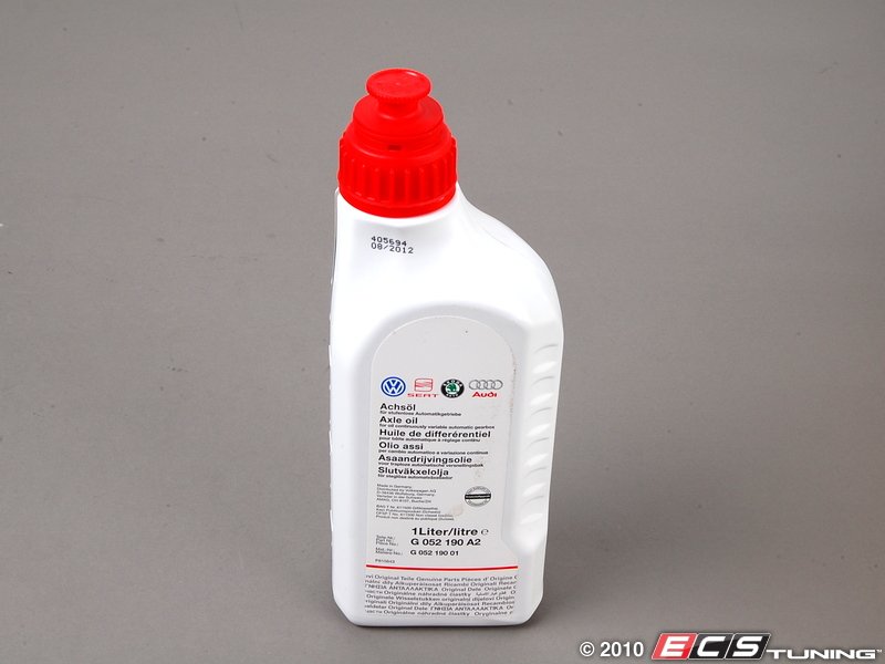 Genuine Volkswagen Audi - G052190A2 - Gear Oil - 1 Liter - (NO LONGER ...
