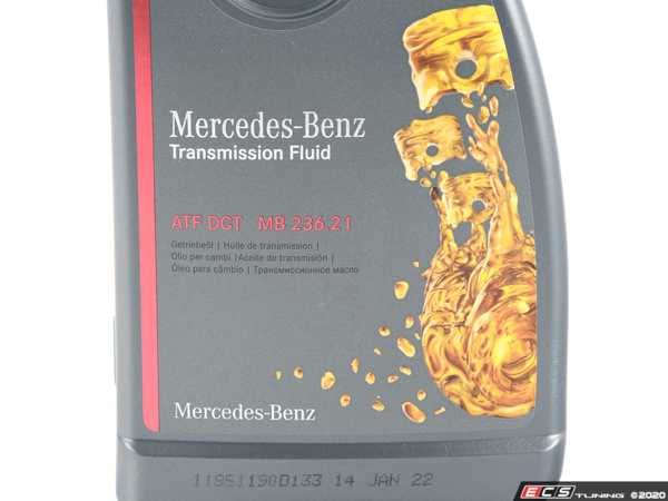 Genuine Mercedes Benz - 001989850313 - Dual Clutch Transmission Fluid ...