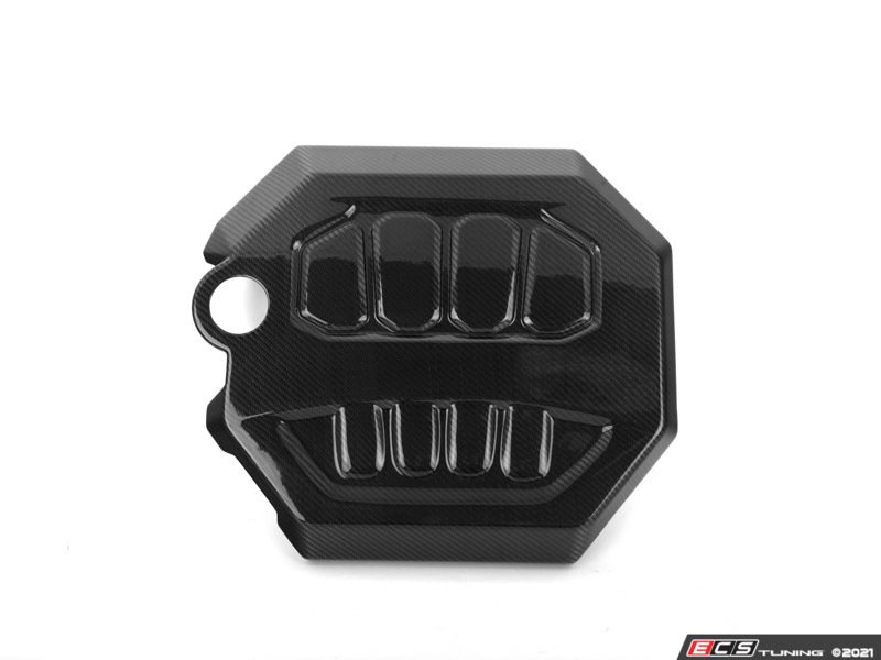 ECS - 000509LA02 - MK8 GTI/Golf R Carbon Fiber Engine Cover