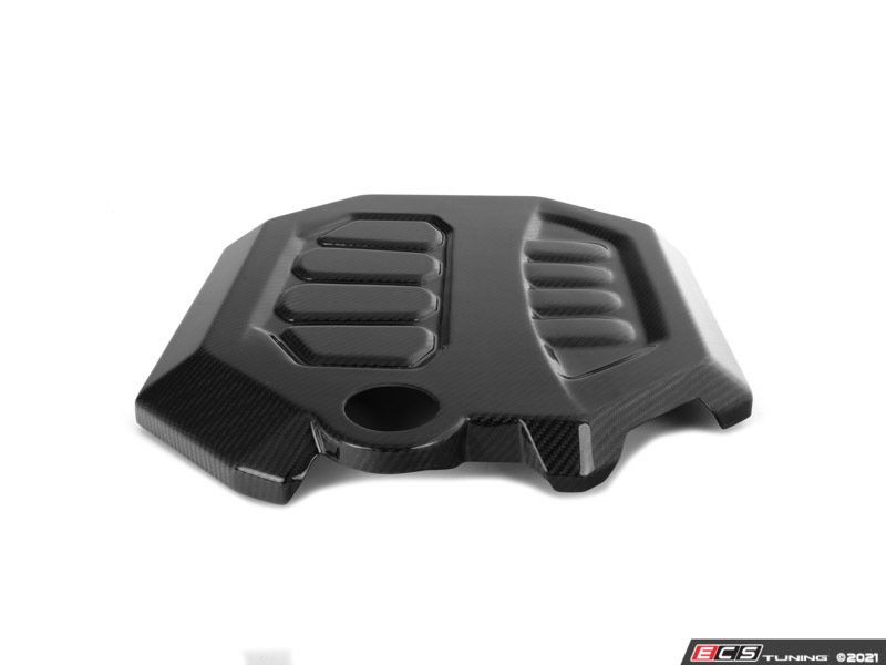 ECS - 000509LA02 - MK8 GTI/Golf R Carbon Fiber Engine Cover