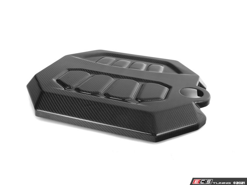 ECS - 000509LA02 - MK8 GTI/Golf R Carbon Fiber Engine Cover