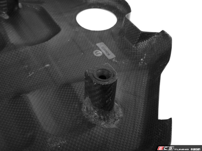 ECS - 000509LA02 - MK8 GTI/Golf R Carbon Fiber Engine Cover