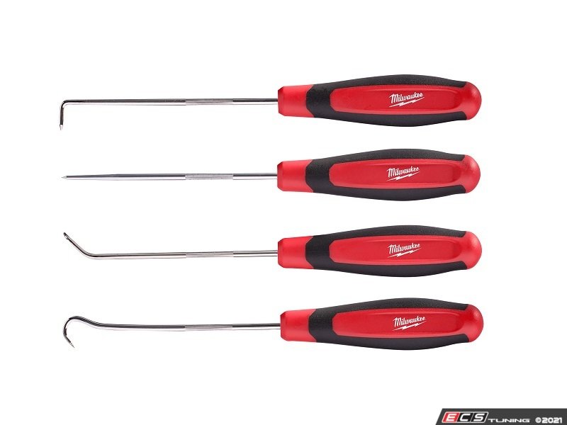 Milwaukee - 48-22-9215 - 4 PC Hook and Pick Set