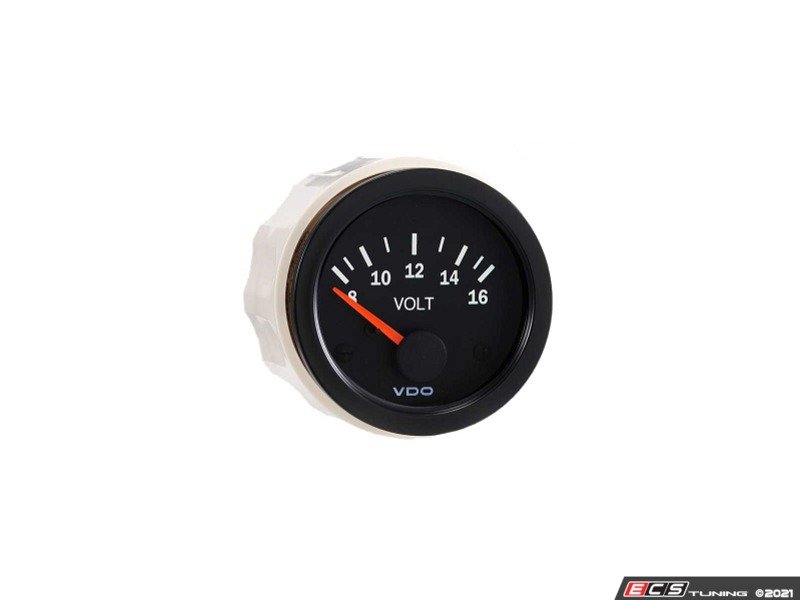 VDO - 332-103 - VDO Voltmeter Gauge 12 Volt, 2 1/16" (52mm), Style ...