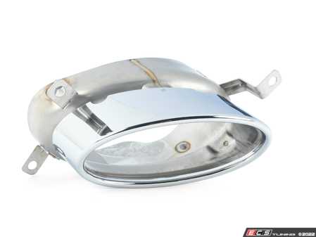 Genuine Volkswagen Audi - 8T0253823 - Exhaust Tip - Left - Chrome (8T0 ...