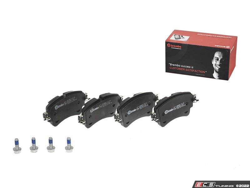 Brembo - 8W0698451G - Premium Low-Met OE Equivalent Pad - Rear