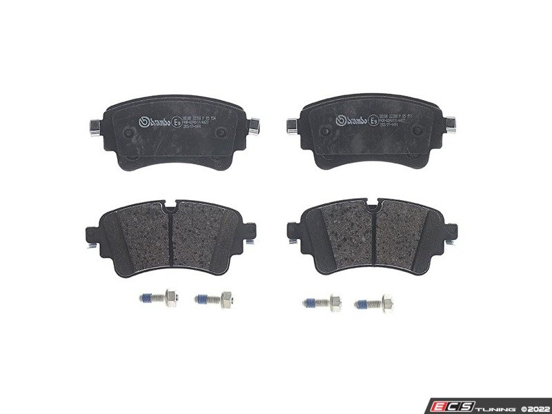 Brembo - 8W0698451G - Premium Low-Met OE Equivalent Pad - Rear