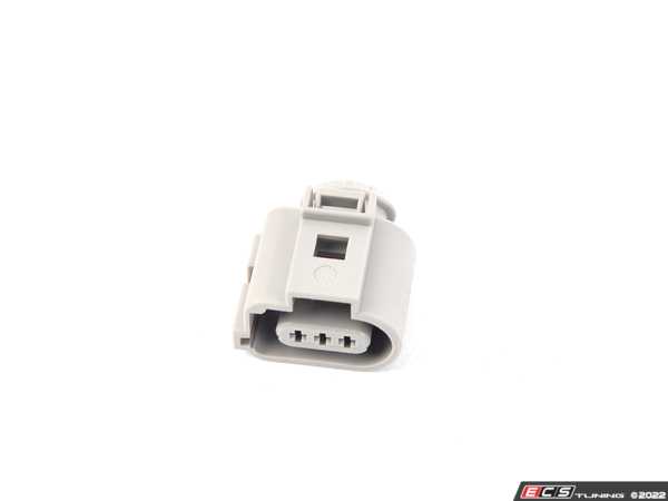 ECS - 3B0973703G-KIT - Electrical Connector Kit - Housing With Pins ...