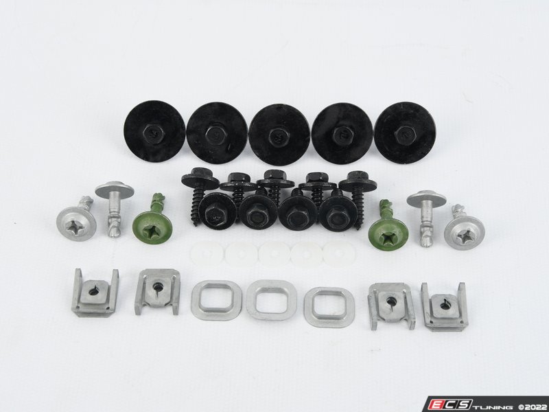 Genuine BMW - 51112413988 - SET OF MOUNTED PARTS, BUMPER (51-11-2-413-988)