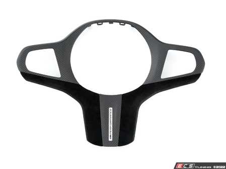 Genuine BMW - 32302463594 - Cover - Steering Wheel Alcantara/Carbon - M ...