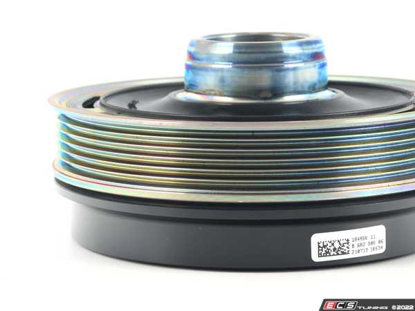 Genuine BMW - 11238602800 - Crankshaft Pulley (Vibration Damper) (11-23 ...