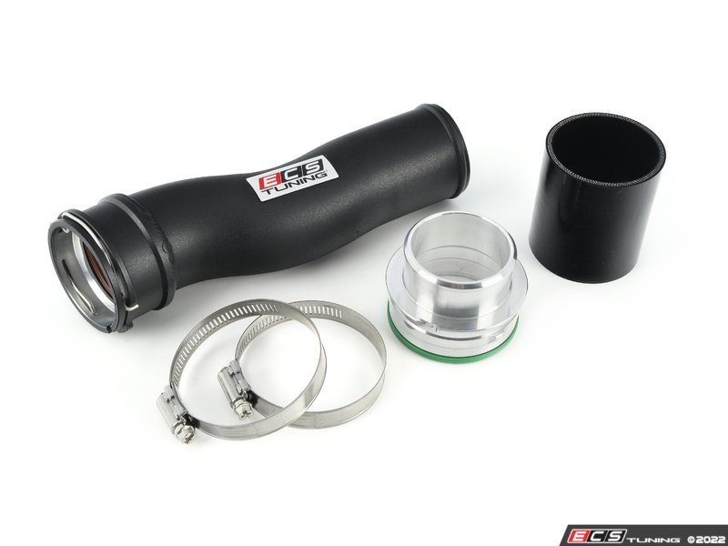 ECS - 090712ECS09 - Turbo Outlet Boost Pipe - Powdercoated Black