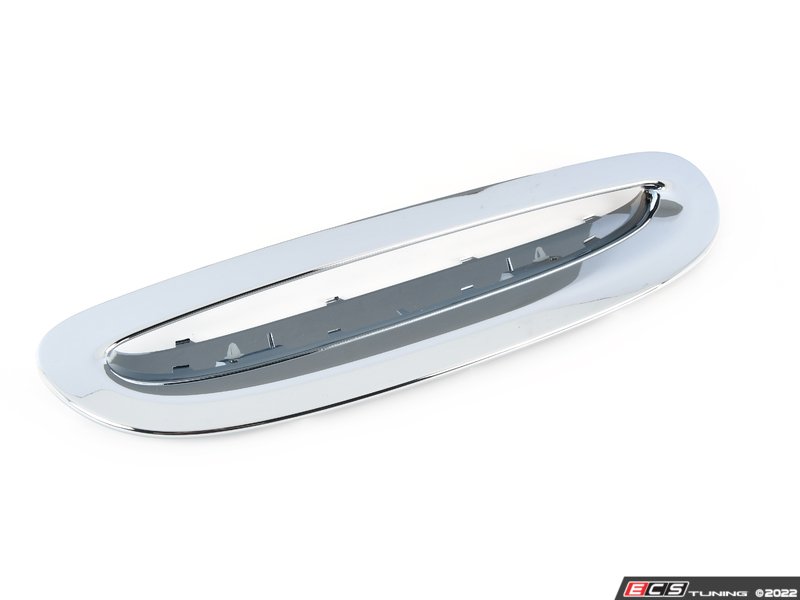 Genuine MINI - 51142348097 - Chrome Bonnet / Hood Scoop (51-14-2-348-097)