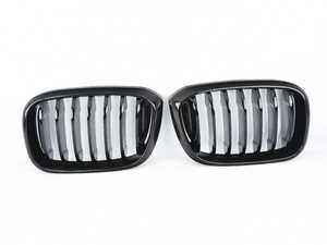 BMW G02 X4 M40i B58 3.0L Front Bumper Grilles - ECS Tuning