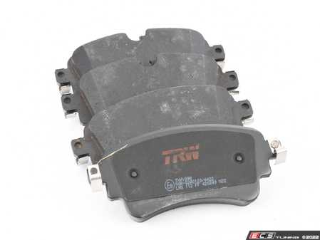 TRW - 8W0698451G - TRW Ultra Low-Metallic Rear Brake Pad Set