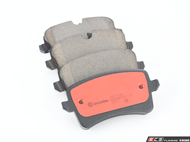 Brembo - 8W0698151AF - Premium Low-Met OE Equivalent Pad - Front