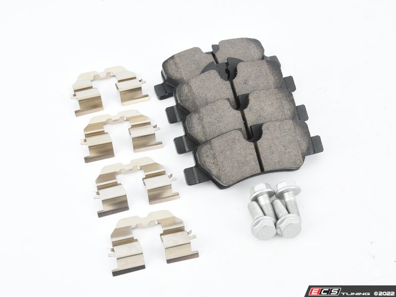 Brembo - 34216885529 - Rear Brake Pad Set Premium NAO Ceramic OE ...