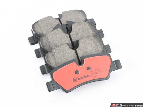 Brembo - 34216885529 - Rear Brake Pad Set Premium NAO Ceramic OE ...