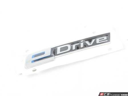 Genuine BMW - 51147358544 - Model Emblem - Edrive (51-14-7-358-544)