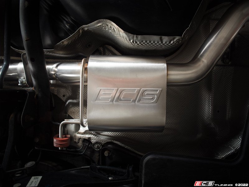 ECS News - New ECS VW B7 Passat Cat Back Exhaust System