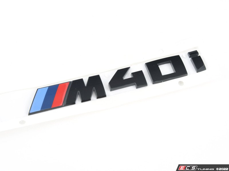 Genuine BMW - 51142472833 - LETTERING, BLACK, PAINTED (51-14-2-472-833)