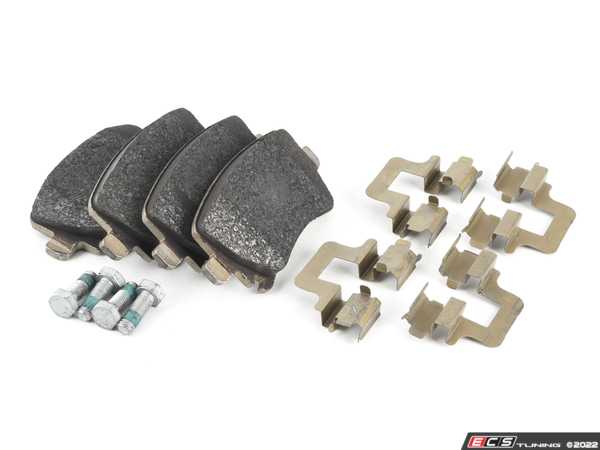 Genuine Volkswagen Audi - 4F0698451Q - Rear Brake Pad Set (4F0 698 451 Q)