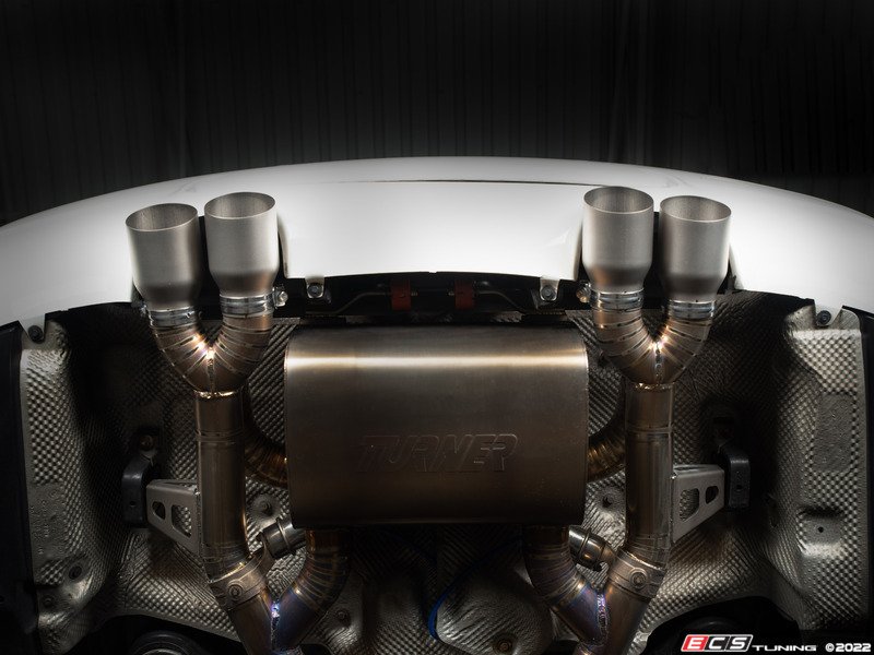 ECS - 011966LA07-01 - ECS "Ti.22" UNIVERSAL Exhaust Tip - 3.5" Titanium ...