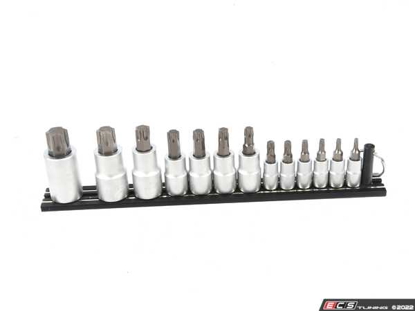 VIM Tools - TMS-TORX - Elite 13 Piece Internal Torx Set - T10 Through T70