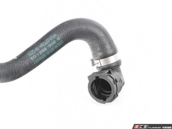 Genuine BMW - 11539896892 - Coolant Line - Turbocharger Return Line (11 ...