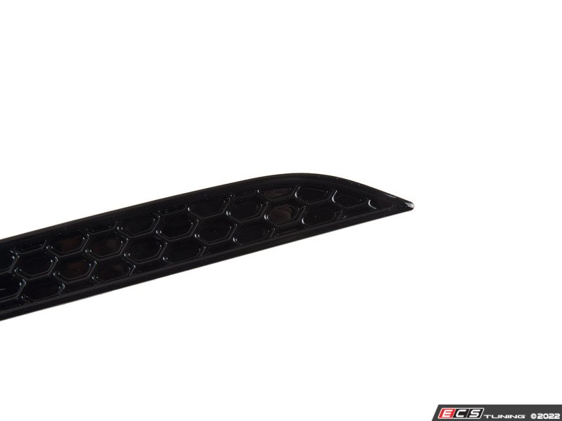 ECS - 001185LA01 - MK8 GTI/Golf R Gloss Black Rear Bumper Fog Lights Trim