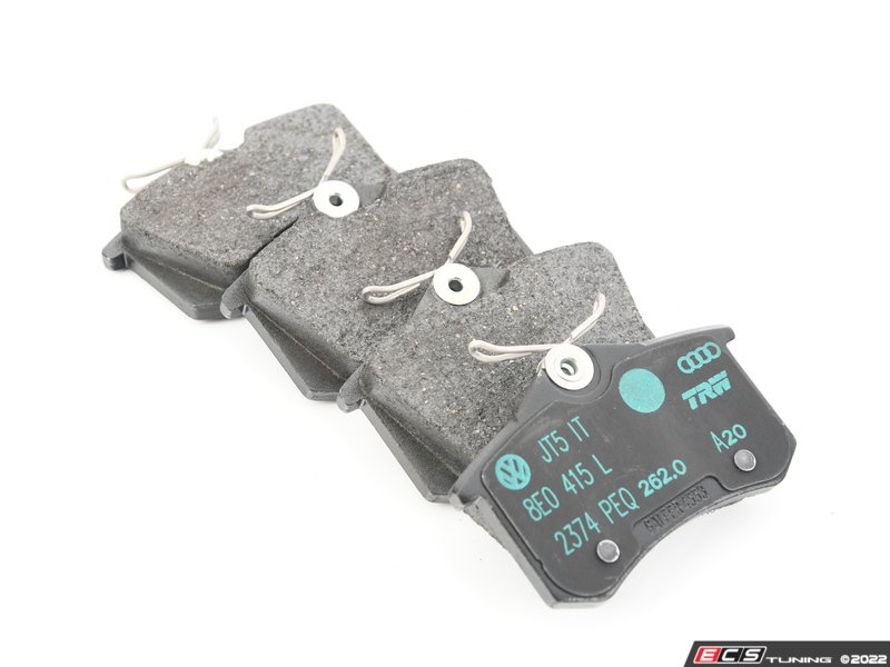 Genuine Volkswagen Audi - 8E0698451AA - Rear Brake Pad Set (8E0 698 451 AA)