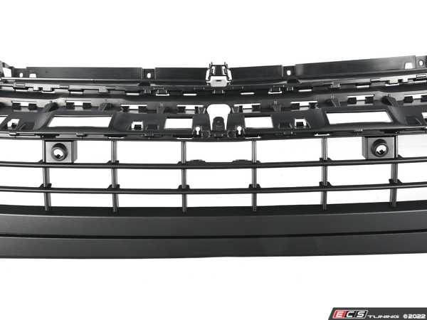 Genuine Volkswagen Audi - 3CN8059019B9 - Lower Front Grille - Center