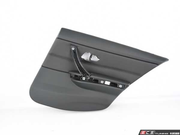 Genuine BMW - 51427217580 - Door Trim Panel - Rear Right - Black (51-42 ...