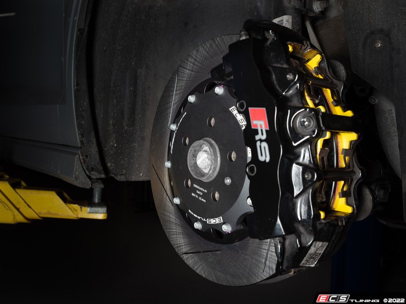 ECS - 039534la01aKT1 - 8V RS3 - 2-Piece Slotted Brake Rotors - Front ...