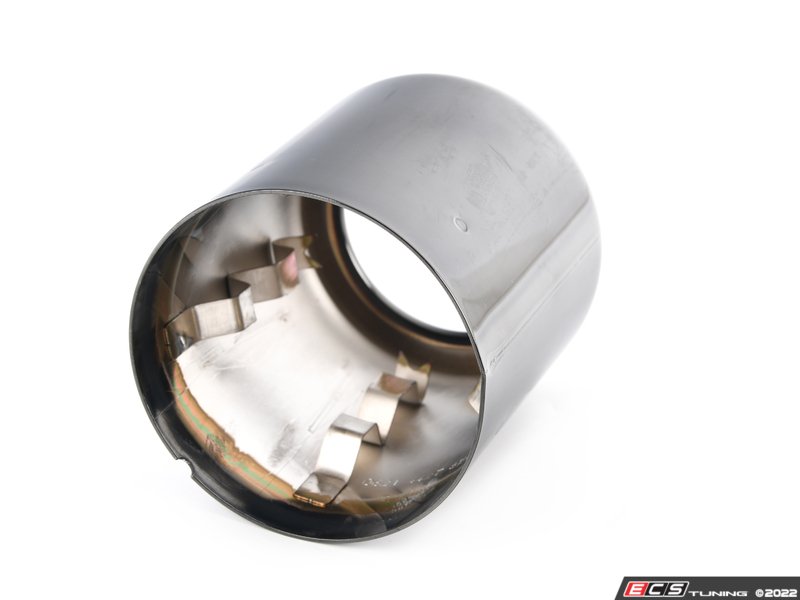 Genuine MINI - 18309455546 - Tailpipes Black Chrome - priced Each (18 ...