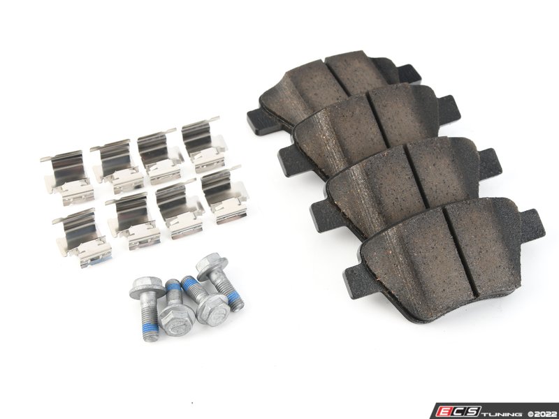 Genuine Volkswagen Audi - 5K0698451D - Rear Brake Pad Set (5K0 698 451 D)