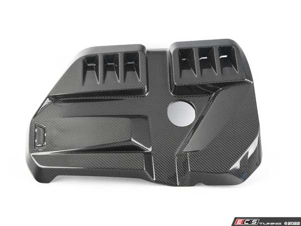 Turner Motorsport - 001644TMS01 - S58 Gloss Carbon Fiber Engine Cover