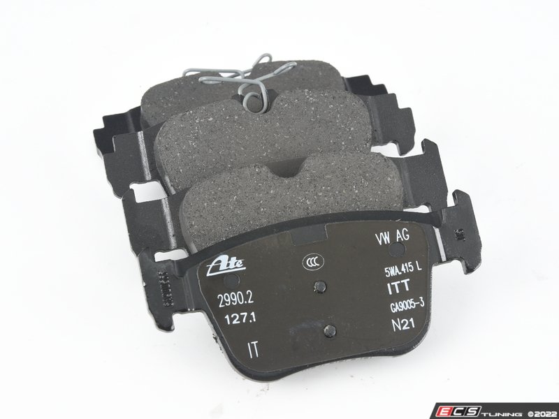 Genuine Volkswagen Audi - 5WA698451F - Rear Brake Pad Set (5WA 698 451 F)