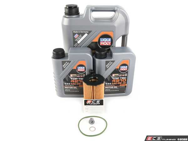 Assembled By ECS - G0521951QDSP1KT - Oil Service Kit 0w-30