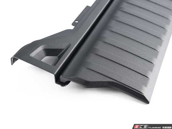 Genuine BMW - 51477479947 - Loading Sill Cover - Black (51-47-7-479-947)