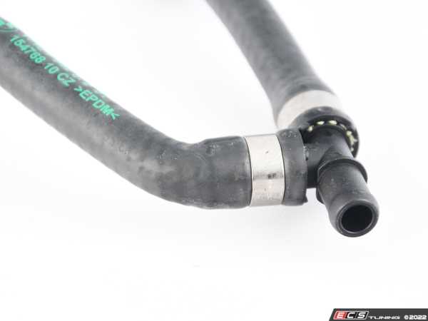 Genuine BMW - 17127592872 - Engine Coolant Recovery Tank Hose (17-12-7 ...