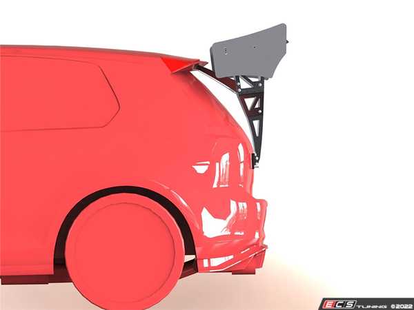 ECS - 014509laKT - MK7/MK7.5 GTI & Golf R Functional Aerodynamic Rear ...
